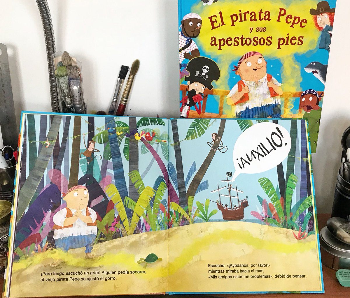 Los apestosos pies de un pirata llamado Pepe | Picarona | Libros infantiles